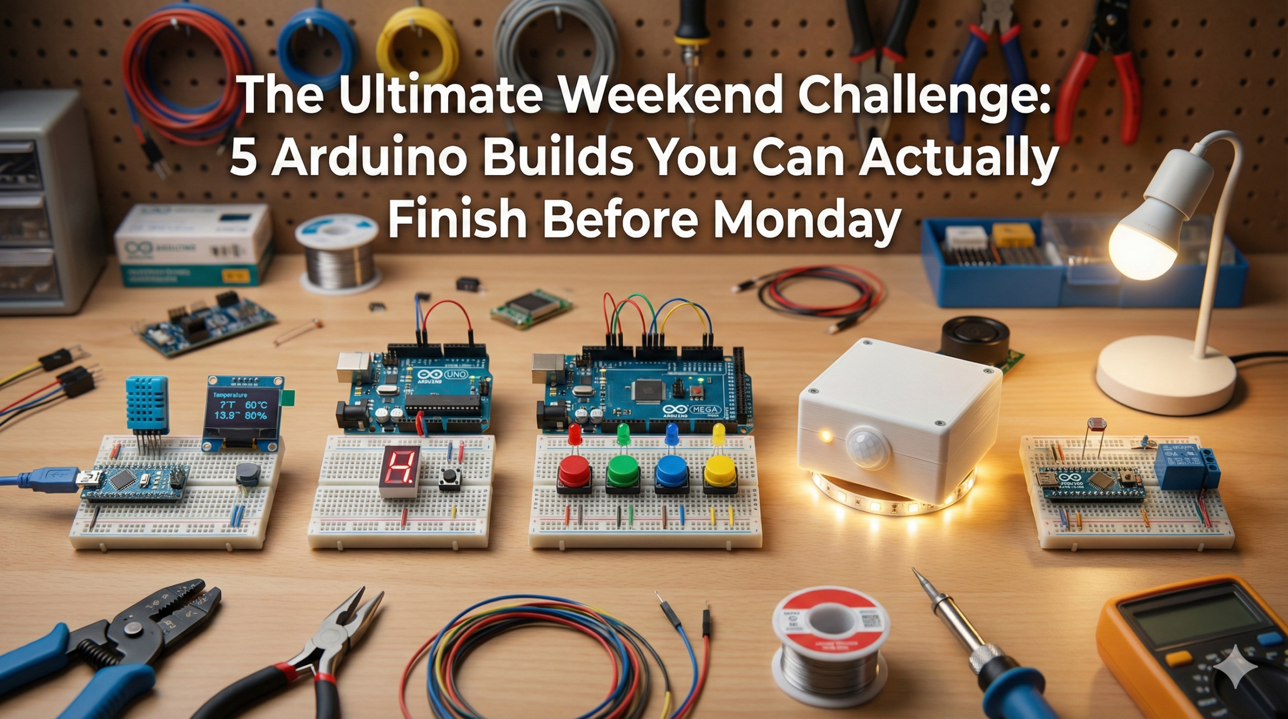 The Ultimate Weekend Challenge: 5 Arduino Builds You Can Actually ...